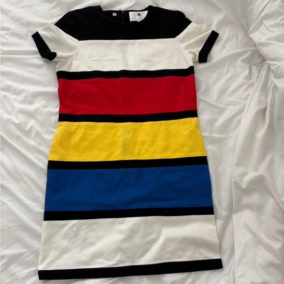 Lisa Perry | Dresses | Lisa Perry Black White Red Yellow And Blue ...